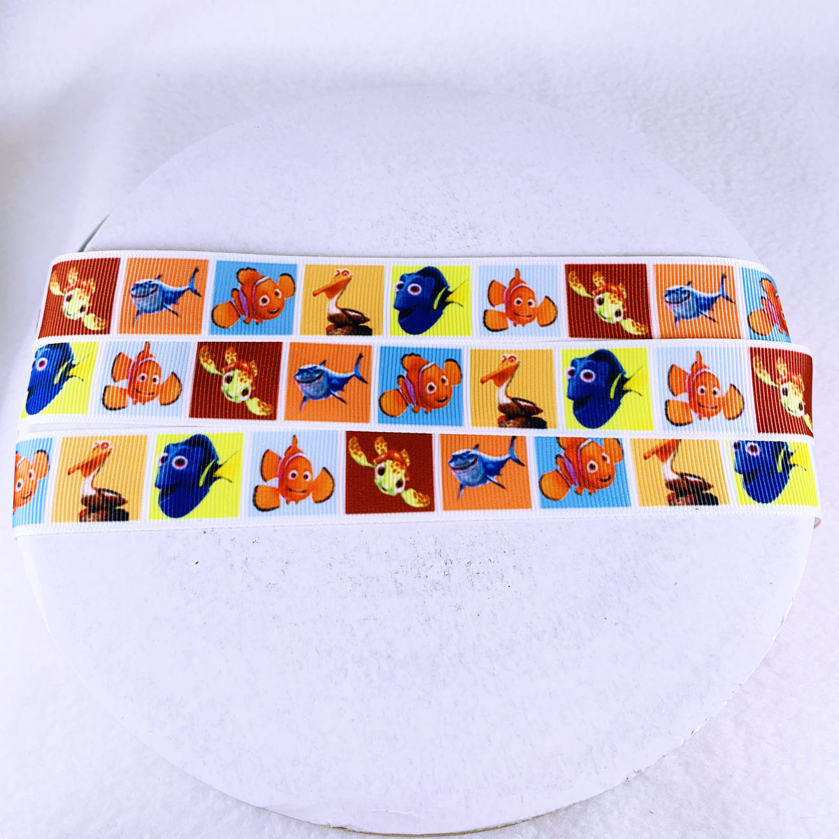 Ribbon by the Yard - Nemo Blocks – Giraffic Crafts and Supplies