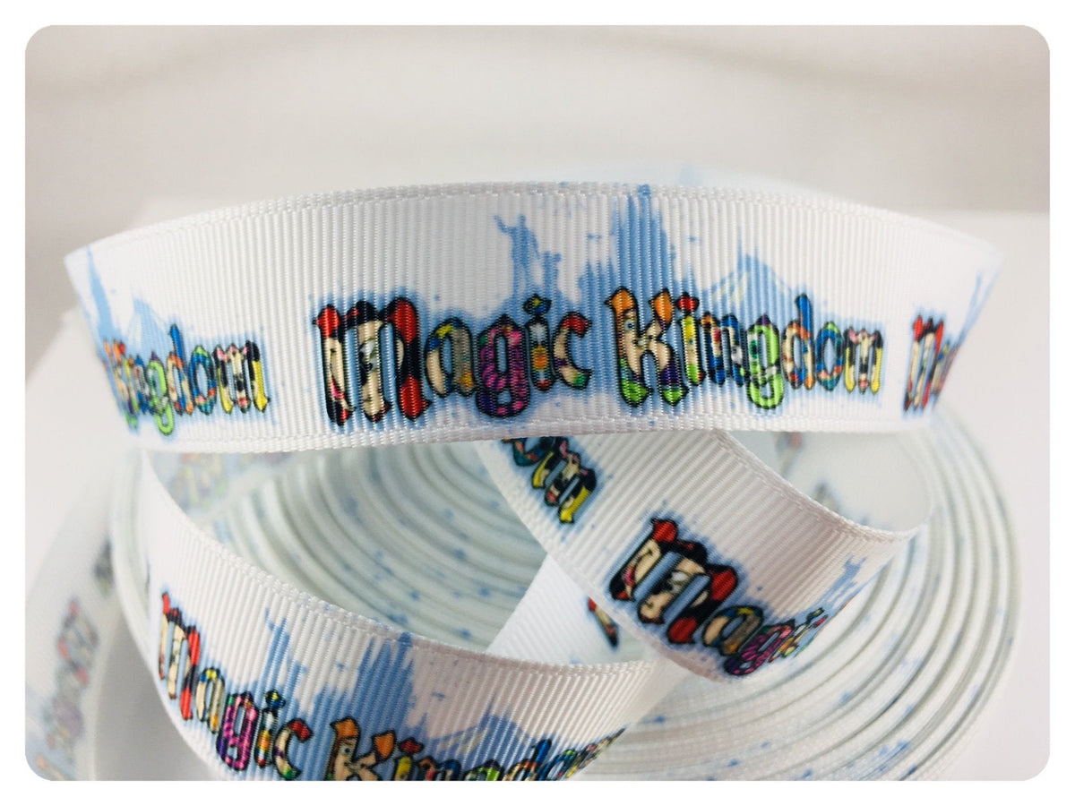 Ribbon by the Yard - Magic Kingdom – Giraffic Crafts and Supplies
