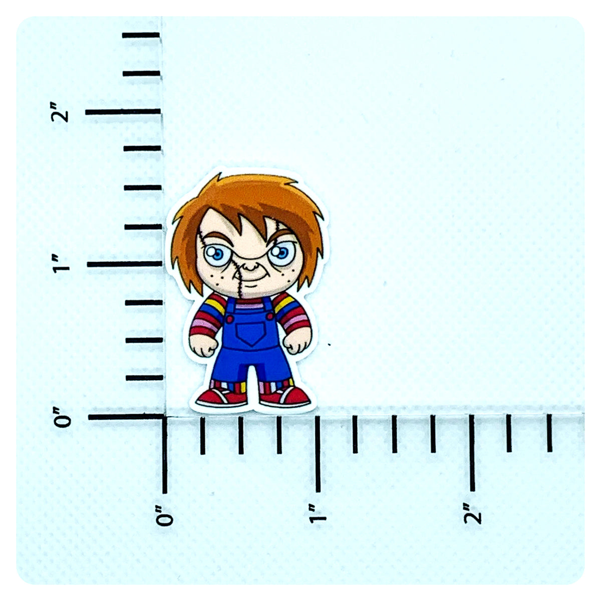 Set of 2 - Planar Resin - Chucky - No Knife - Child's Play - Horror Ch ...