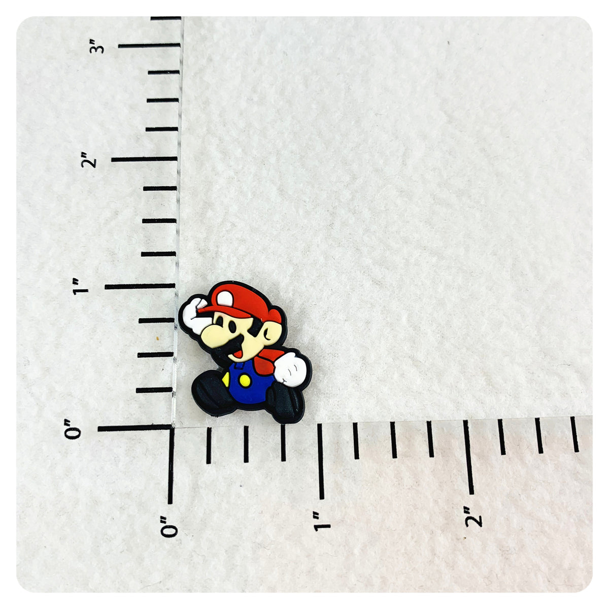 Set of 2 - PVC Resin - Mario - Video Games – Giraffic Crafts and Supplies